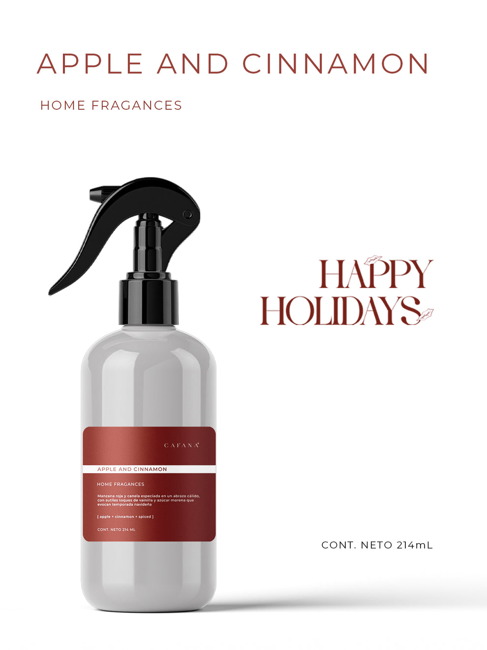 HOME FRAGANCES | APPLE AND CINNAMON – CAFANA | HOME FRAGANCES
